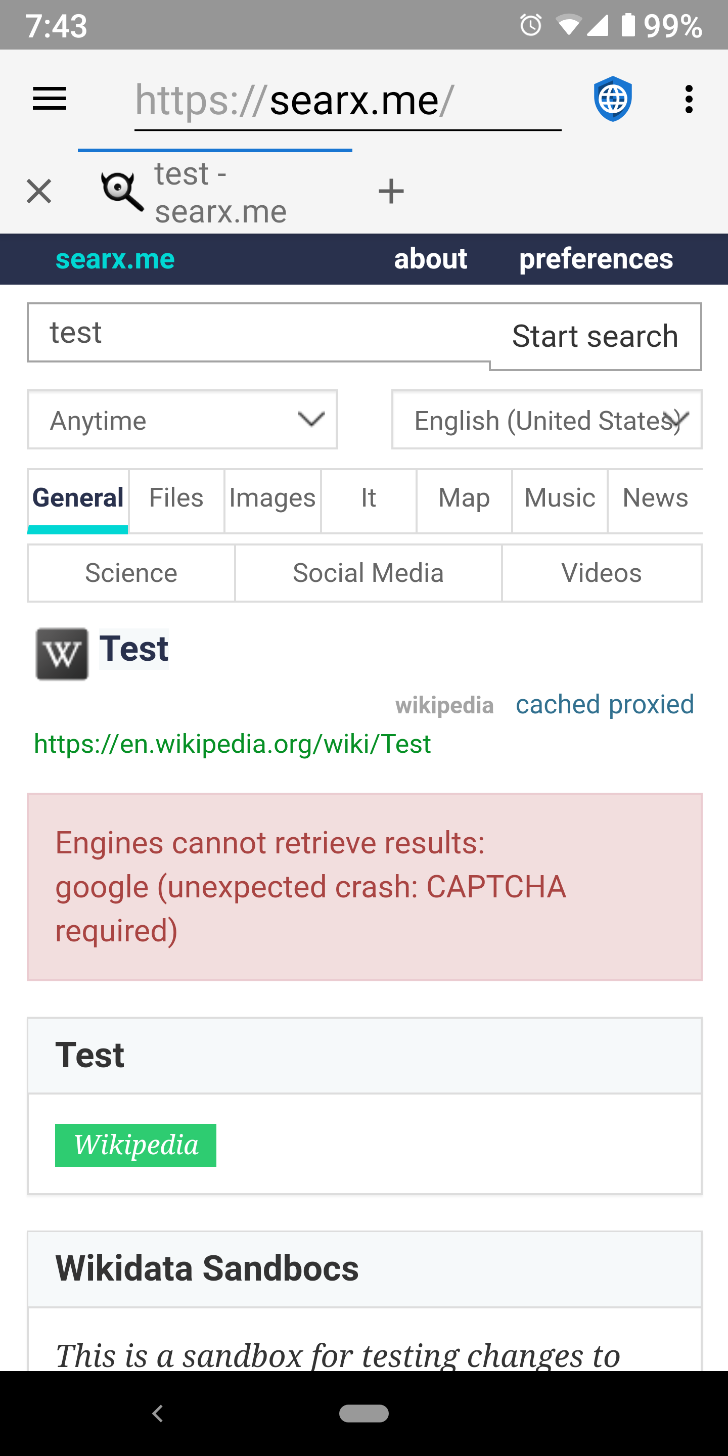 Switching to Startpage As the Default Homepage and Search Engine – Stoutner