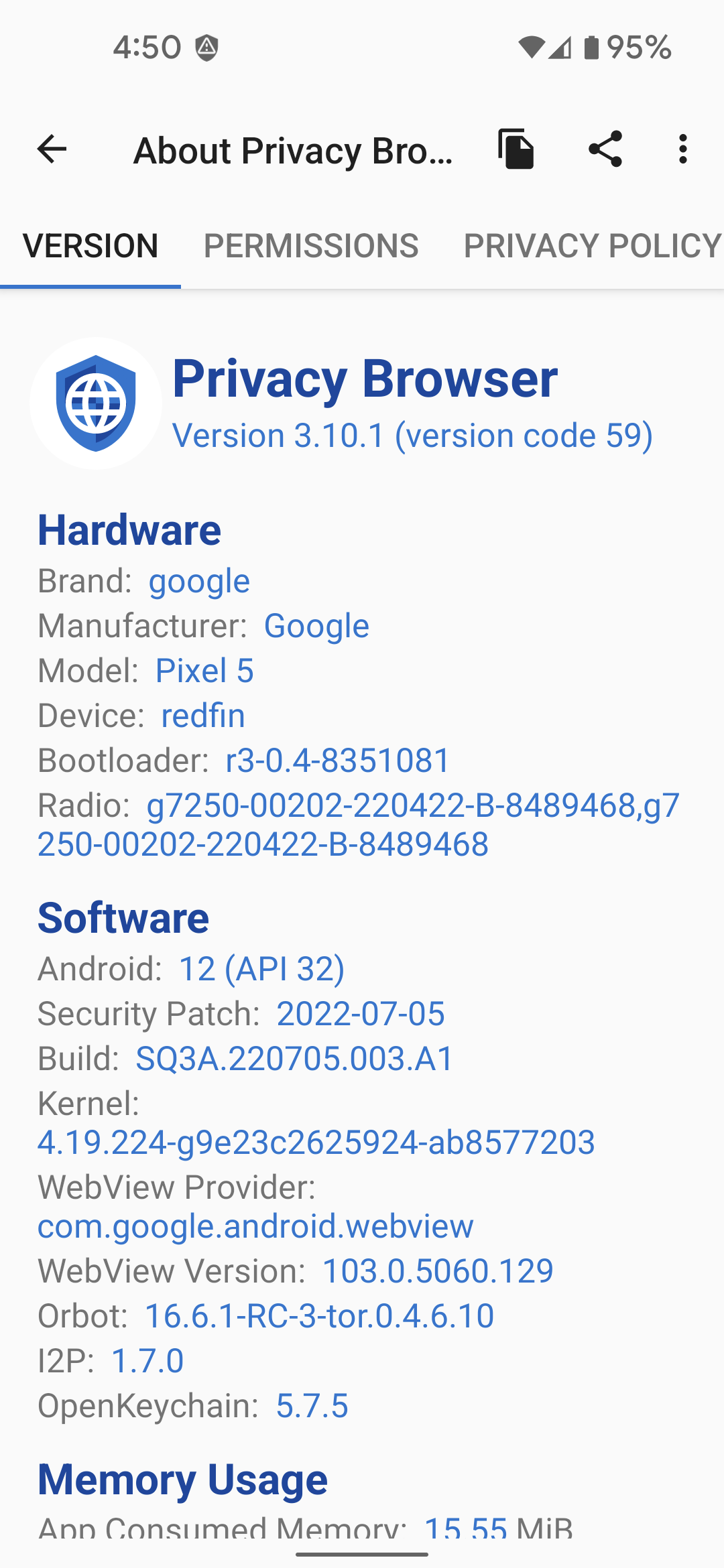 Privacy Browser 3.11 – Stoutner